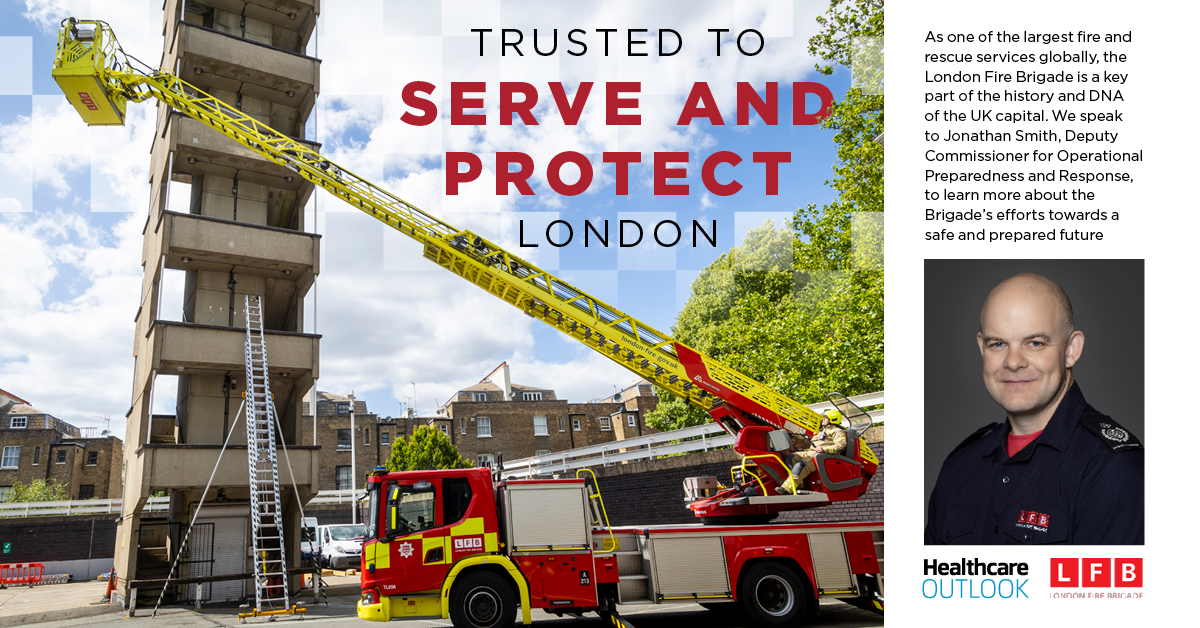 London Fire Brigade : Trusted to Serve and Protect London | Healthcare ...